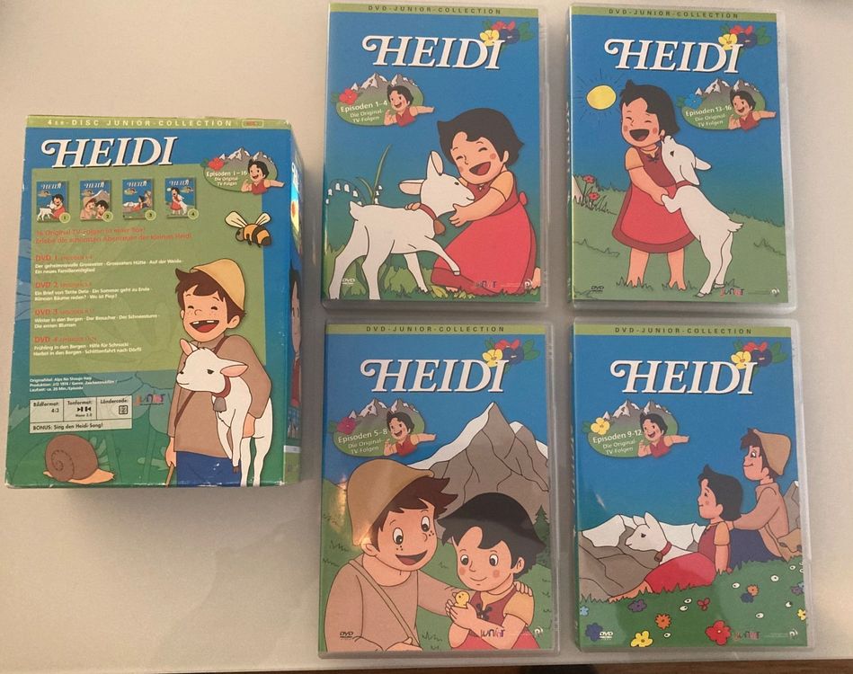 Heidi Collection DVD Box 1-16 Episoden (Gebraucht) in Jonschwil für CHF ...
