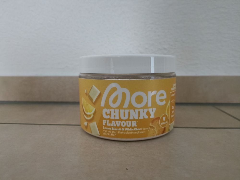 More Nutrition - Chunky Flavour lemon biscuit & white choc (Neu und ...