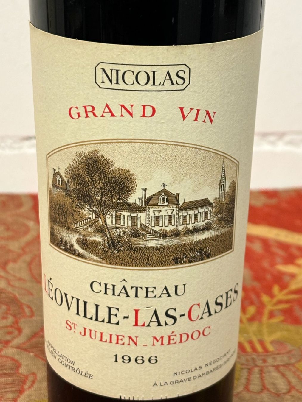 💚💚 1966 Nicolas Grand Vin Château Léoville-Las Cases 💚💚 (Neu (gemäss ...