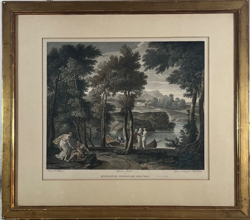 Pierre- Antoine Marchais (1763-1859) Kolorierte Stich (Gebraucht) in ...
