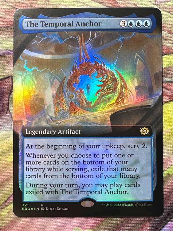 The Temporal Anchor FOIL Variant 321 Brothers War | Kaufen auf Ricardo