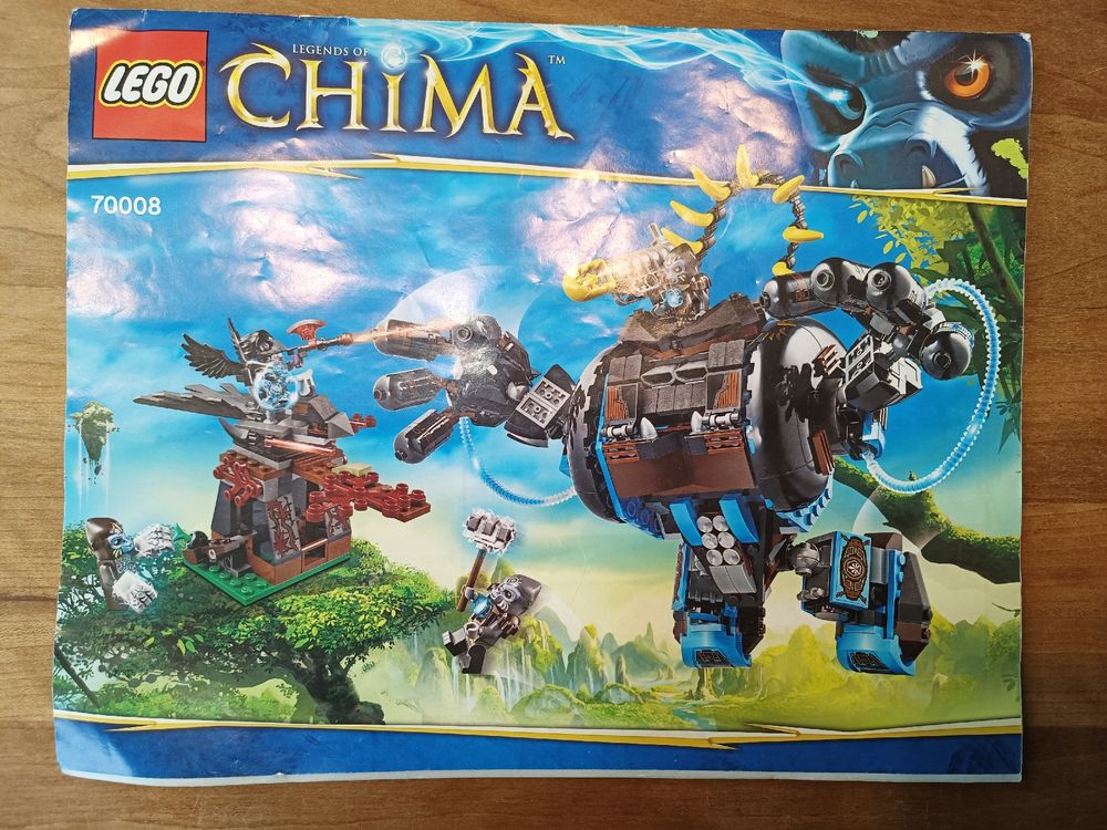 Lego Chima 70008 - Gorilla Striker *** komplett *** | Kaufen auf Ricardo