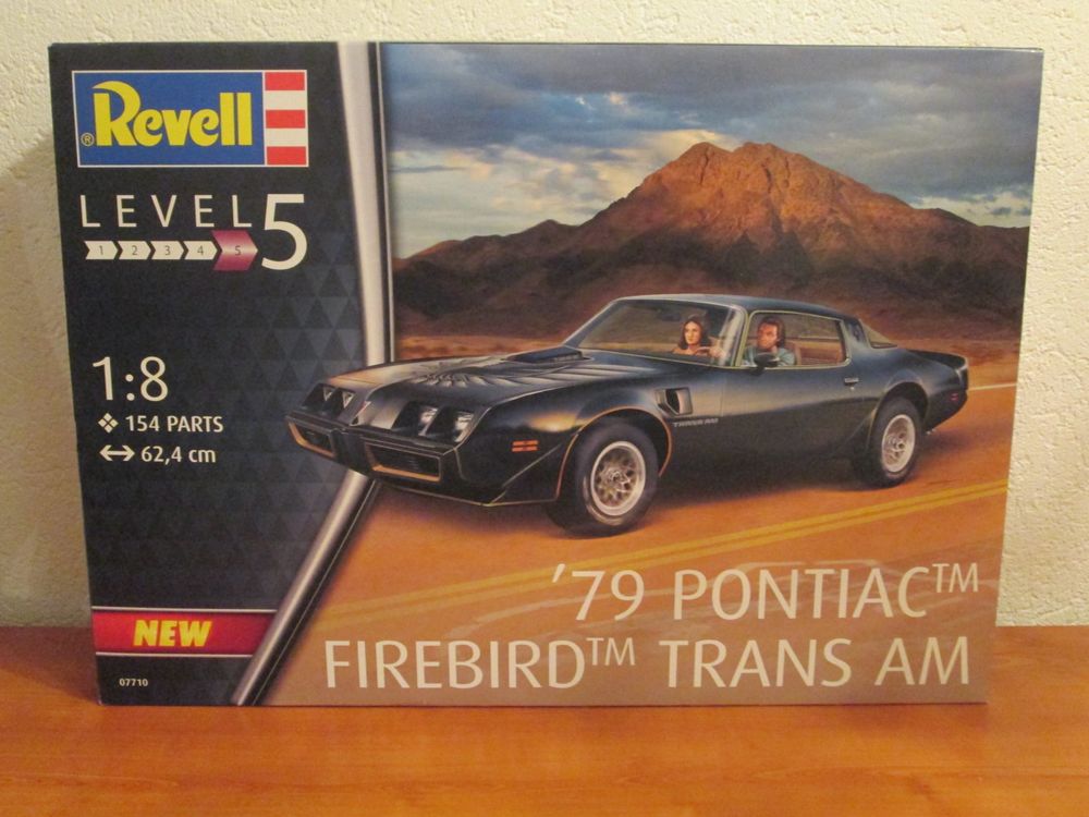 Revell Kit Pontiac Firebird Trans Am 1/8 (Neu und originalverpackt) in ...