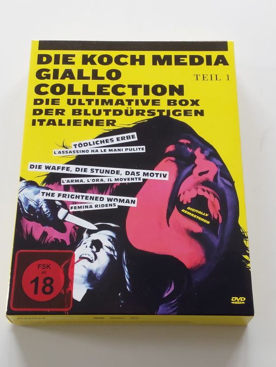 Koch Media Giallo Collection Teil 1 DVD Box (Gebraucht) in Worb für CHF ...