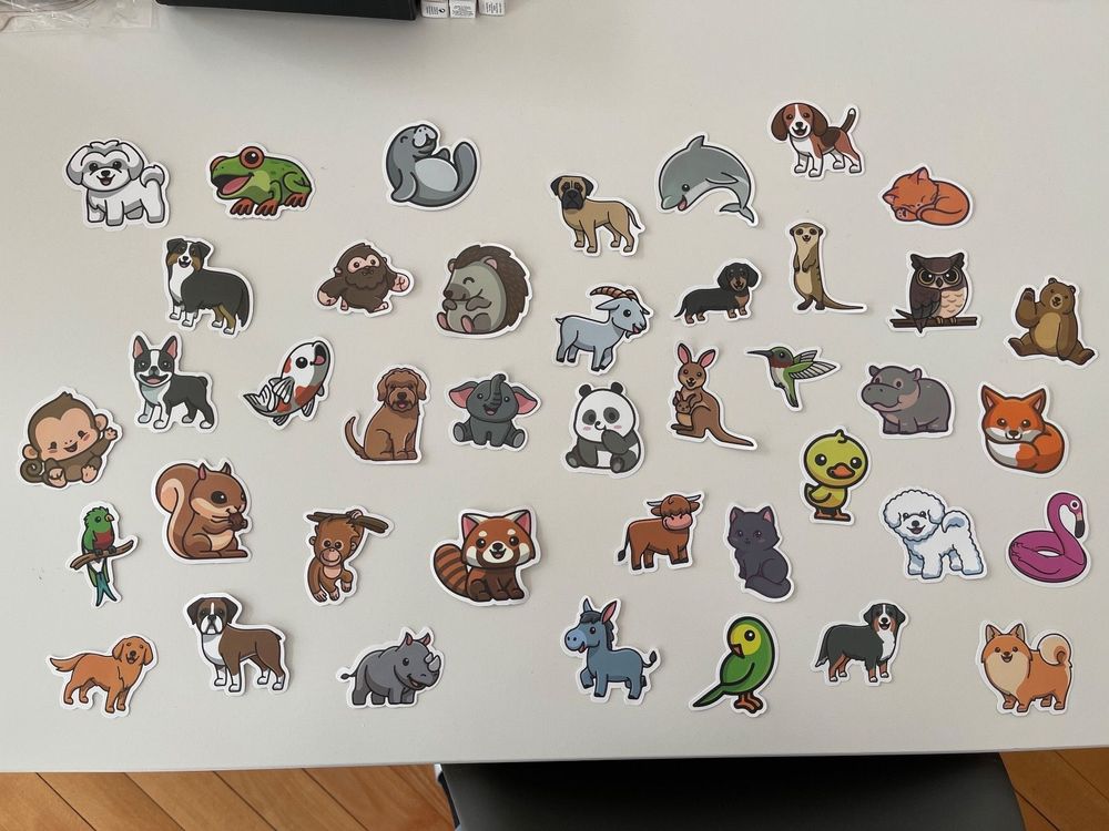 Tier Stickers | Kaufen auf Ricardo