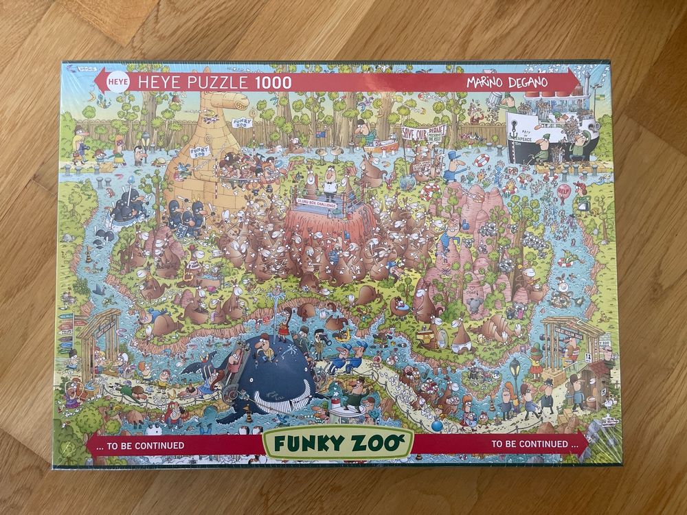 Heye 1000 Puzzle Funky Zoo | Acheter sur Ricardo