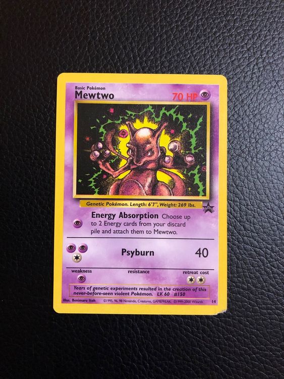 Pokemon Mewtwo Promo Black Star 14 Ab 1 | Kaufen auf Ricardo