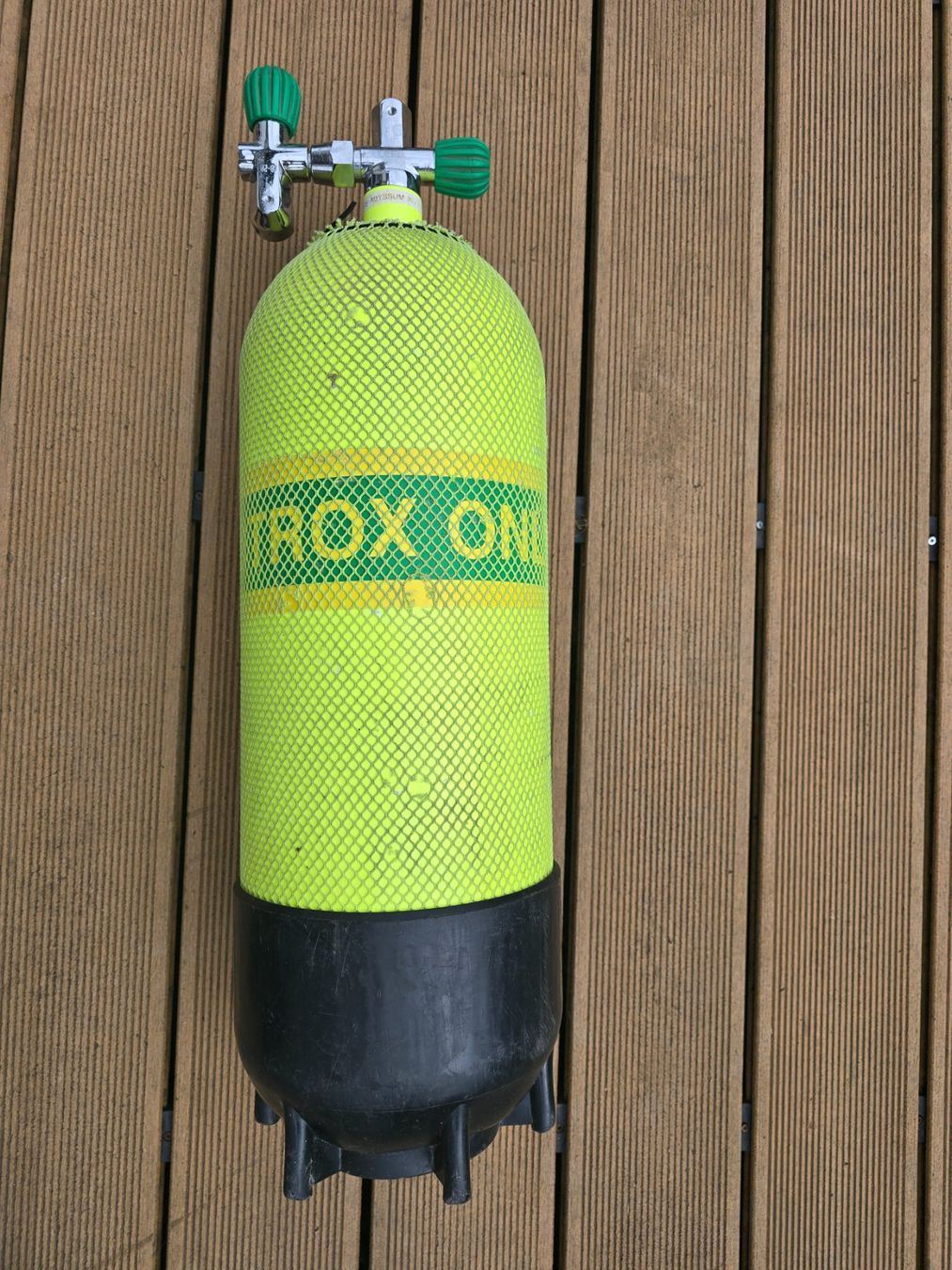 Bouteille 15 litres NITROX robinets DIN avec 150 bars | Kaufen auf Ricardo