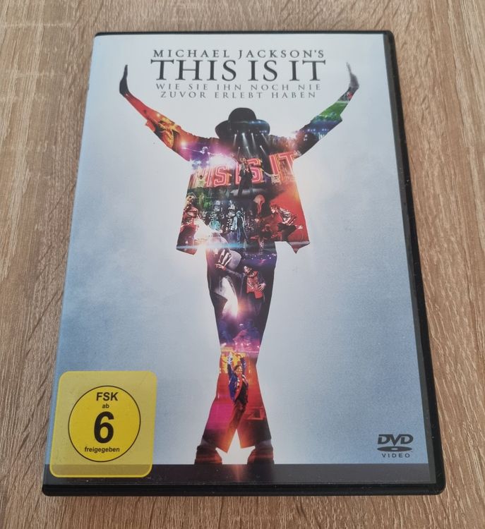 MICHAEL JACKSON -This is it (DVD-Doku mit seltenem Einblick) (Gebraucht ...