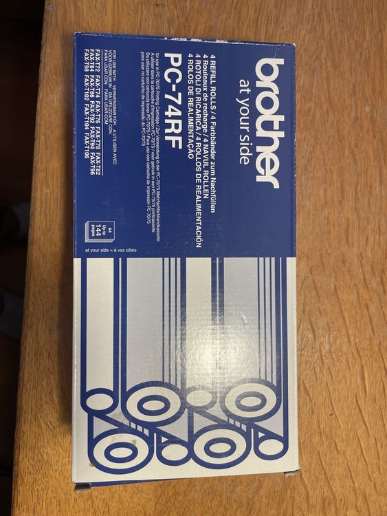 Brother PC-74RF, Brother Faxfarbband zum Wechseln (Neu und ...