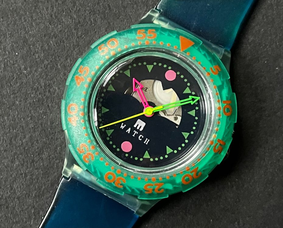 M-Watch Kopie der Swatch Scuba Happy Fish (Neu (gemäss Beschreibung ...