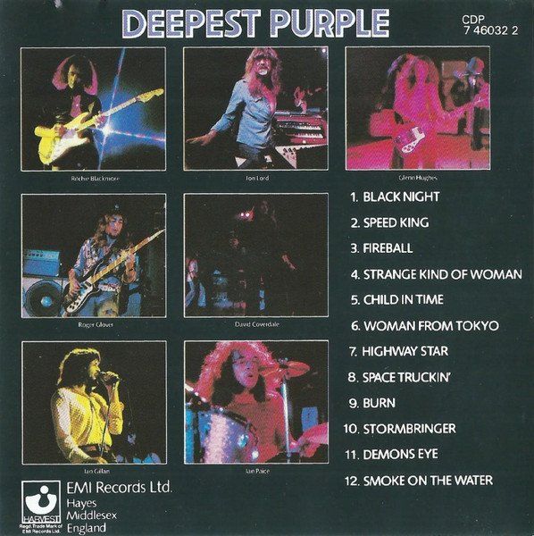 Deep Purple – Deepest Purple: The Very Best Of Deep Purple (Gebraucht ...