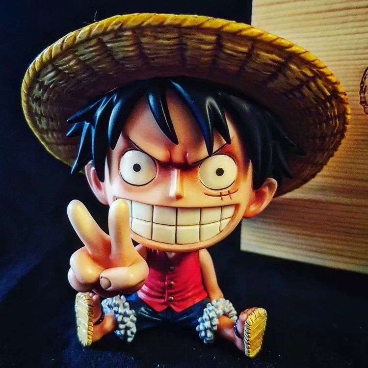 One Piece - MONKEY D. LUFFY SD Resin Statue - Mini Studio (Gebraucht ...