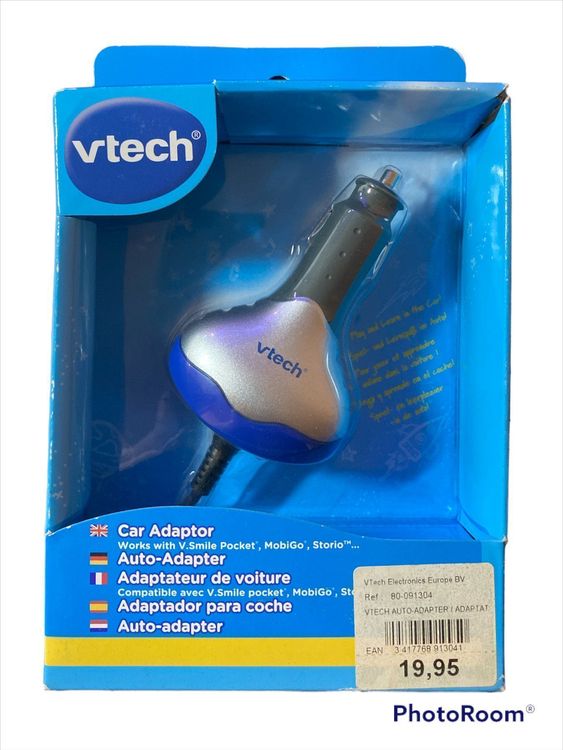 VTech Auto-Adapter silber/blau | Kaufen auf Ricardo