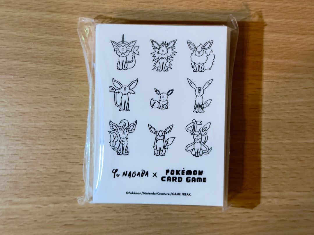 YU NAGABA × Pokémon Card Game Eeveelution Sleeves (Neuf avec emballage ...