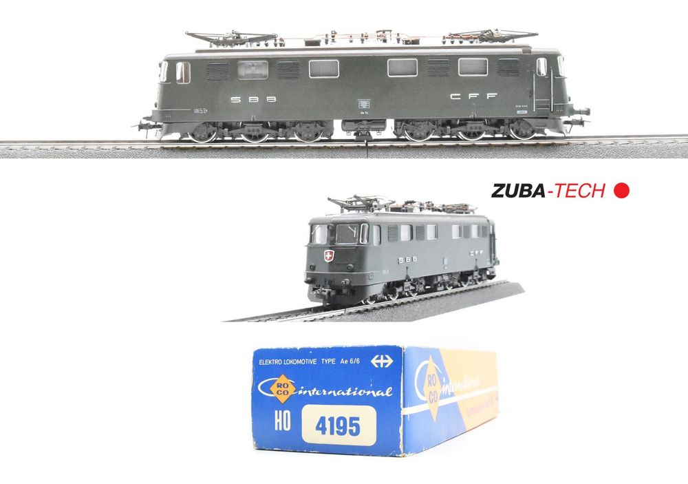 Roco 4195 E-Lok Ae 6/6 SBB, H0 GS Analog mit OVP (Gebraucht) in St. Gallen für CHF 43 – mit ...