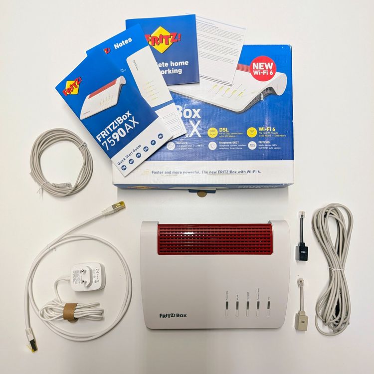 Fritz!Box 7590 AX v2 | AVM Modem Router | Garantie (Gebraucht) in Kloten für CHF 169 – mit ...