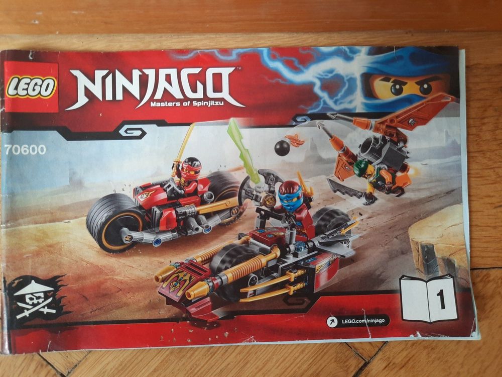 Lego Ninjago - Ninja bike chase 70600 | Kaufen auf Ricardo