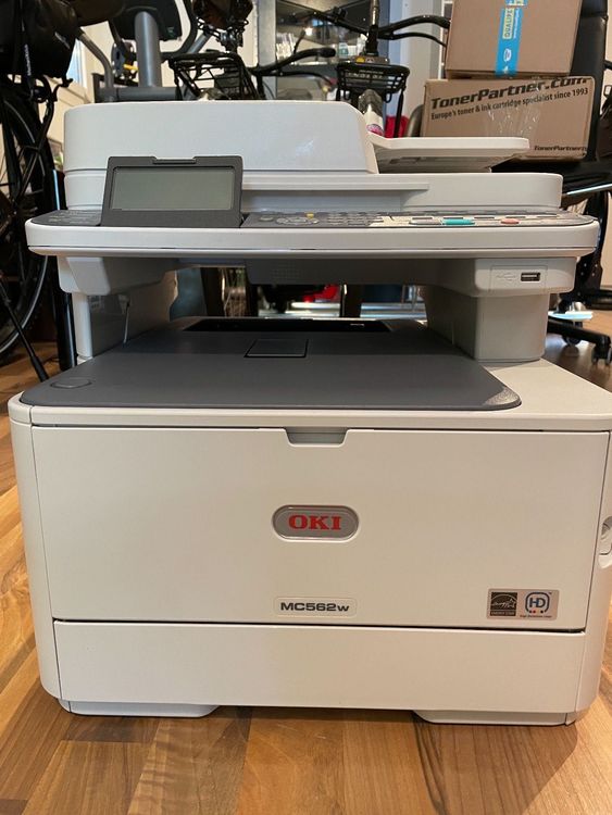 Laser Multifunktionsdrucker OKI MC562w | Kaufen auf Ricardo
