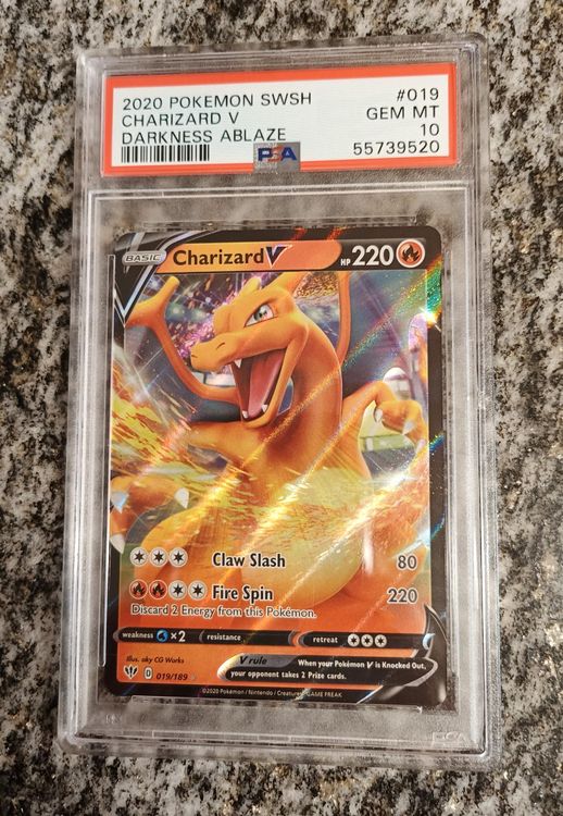 Pokemon - Charizard V Darkness Ablaze Graded PSA 10 | Kaufen auf Ricardo