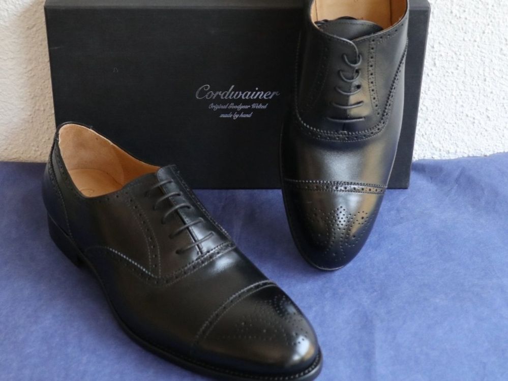 Cordwainer Herren Schnürer - Schwarz | Kaufen auf Ricardo