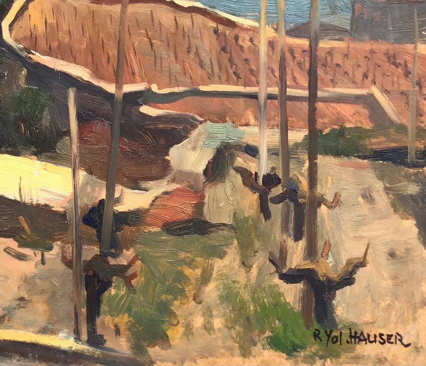 Renée Yolande HAUSER (1919-2008) Gemälde Signiert | Acheter sur Ricardo