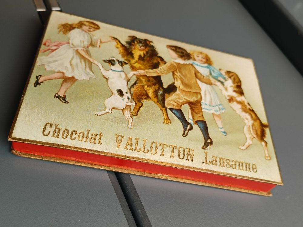 Antike Litho Schachtel / Chocolat VALLOTTON Lausanne | Kaufen auf Ricardo