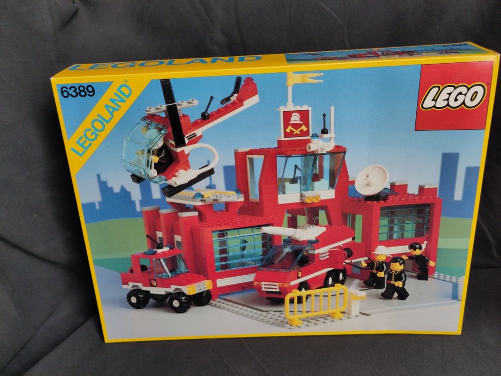 Lego Feuerwehr 6389 mit Box (Gebraucht) in Niedergesteln für CHF 95 ...