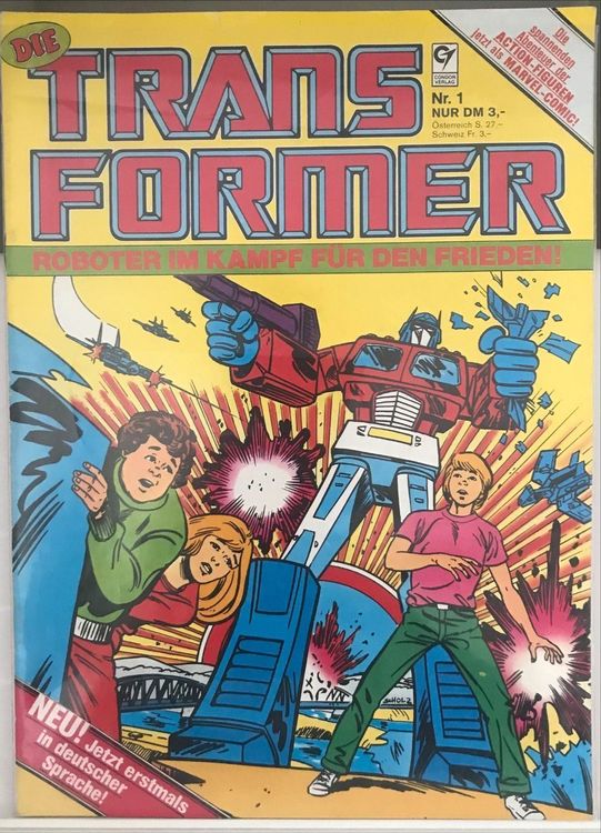 Transformer Comic 1986 Vintage (D'occasion) à Winterthur pour CHF 16 ...