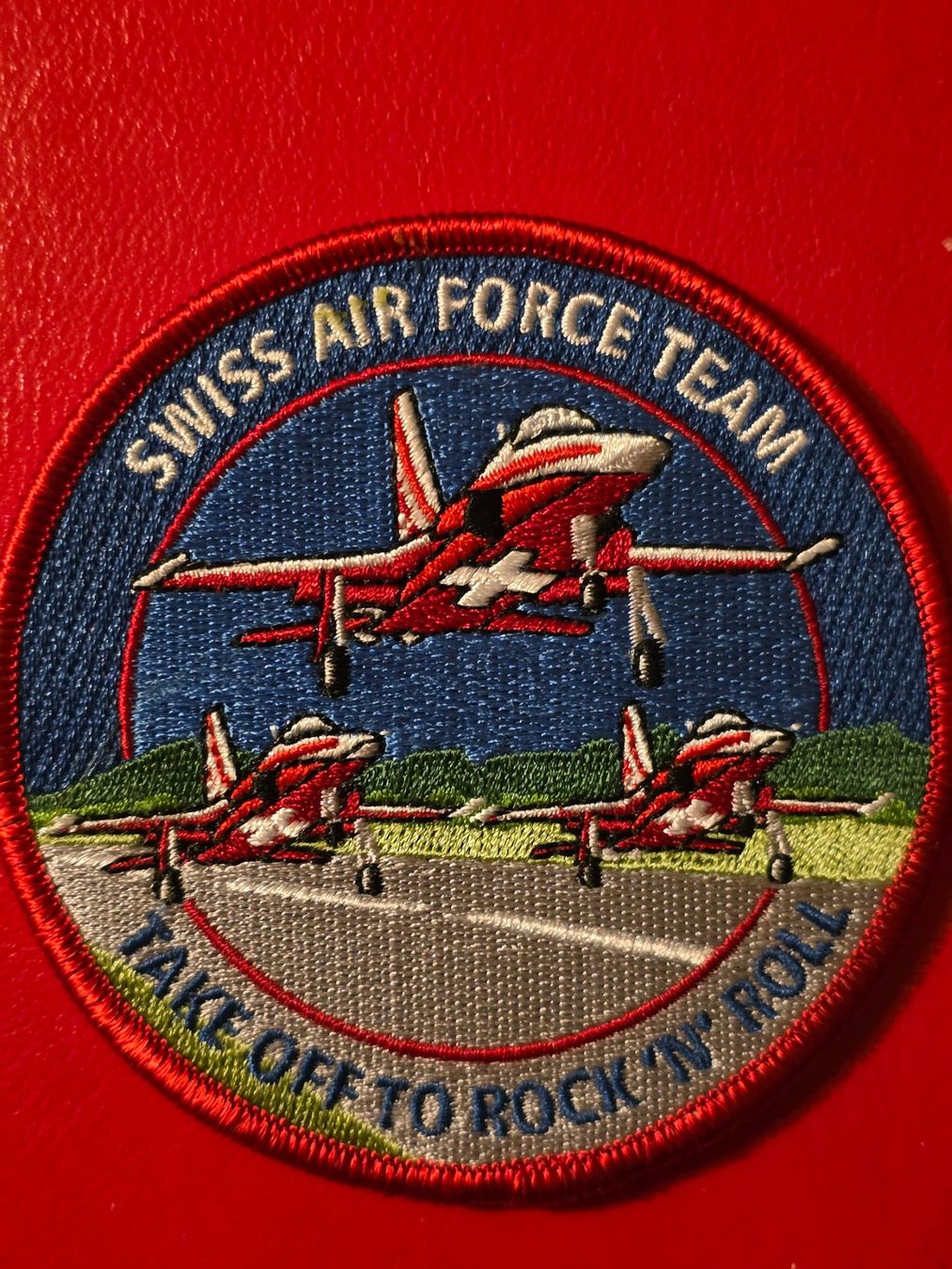 Swiss Air Force Team Patch - Top Zustand, !luftwaffe (Neu (gemäss ...