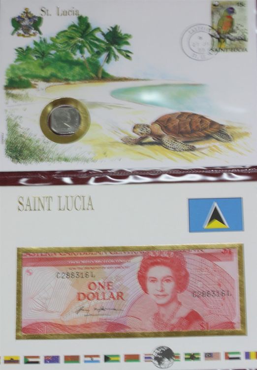 1 Dollar, St. Lucia (Neu und originalverpackt) in Chur für CHF 9 – mit ...