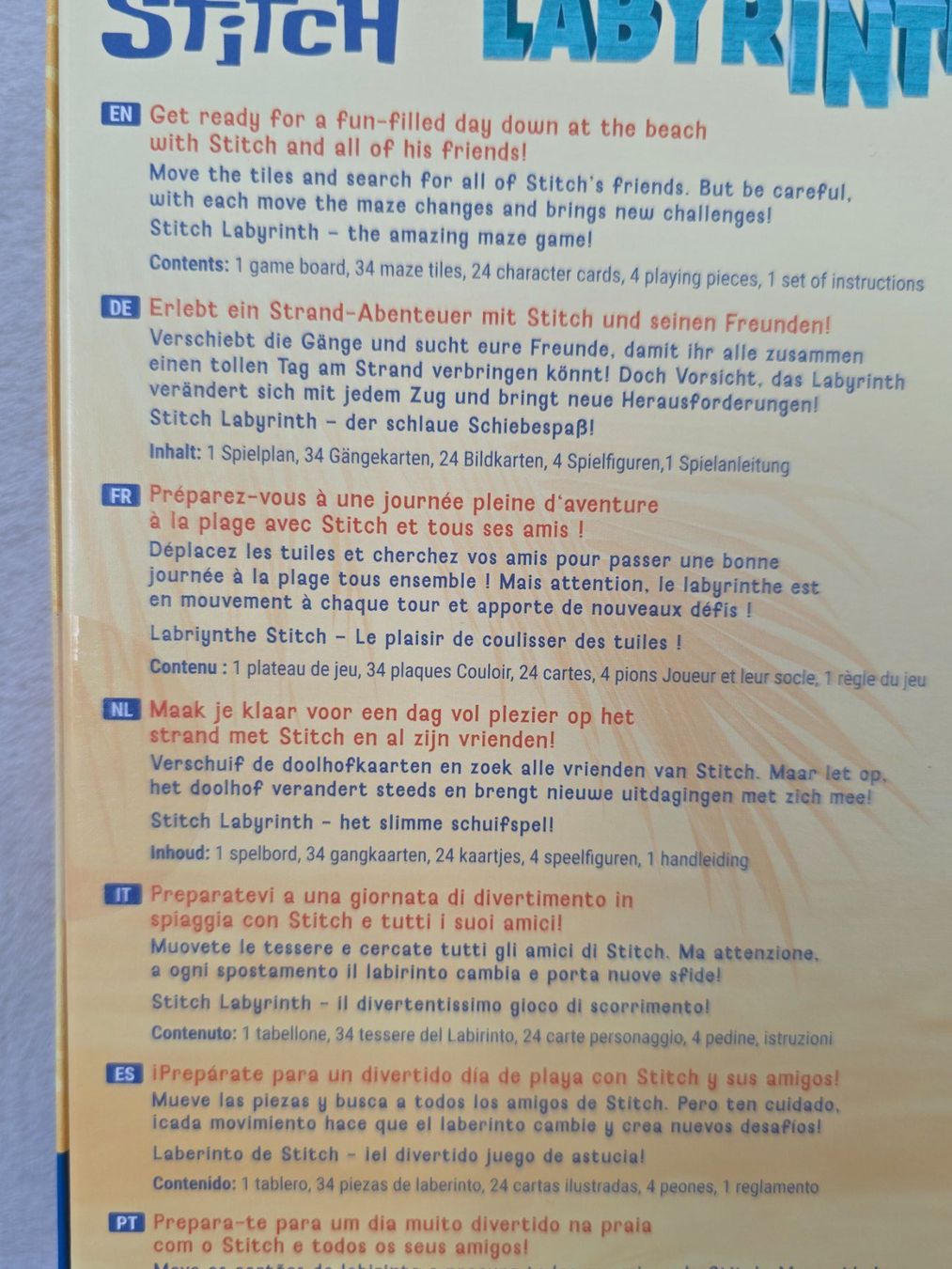 Disney Stitch Labyrinth (Neu und originalverpackt) in Steffisburg für ...