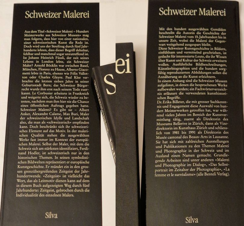 Schweizer Malerei 100 Meisterwerke - SILVA Verlag 1991 (Gebraucht) in ...
