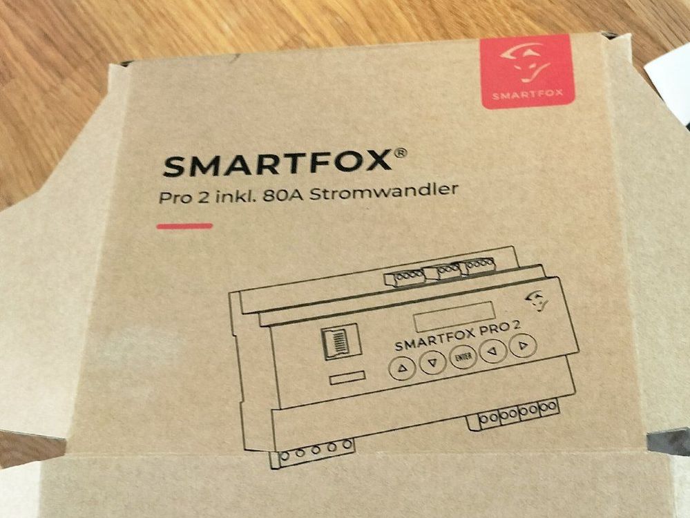 Smartfox Pro 2 Inkl. 80A Spulen für Messung - Solarmanager (Gebraucht ...