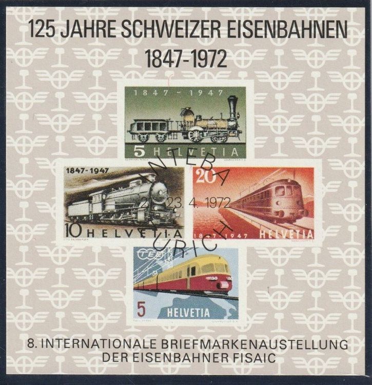 Vignette 150 Jahre Eisenbahn | Kaufen auf Ricardo