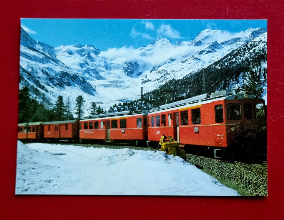 Morteratsch - Bernina Bahn - RhB - Piz Bernina | Kaufen auf Ricardo