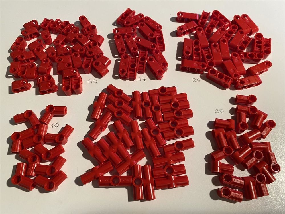 Lego*140*Technikteile*rot*NEU*R23B | Kaufen auf Ricardo