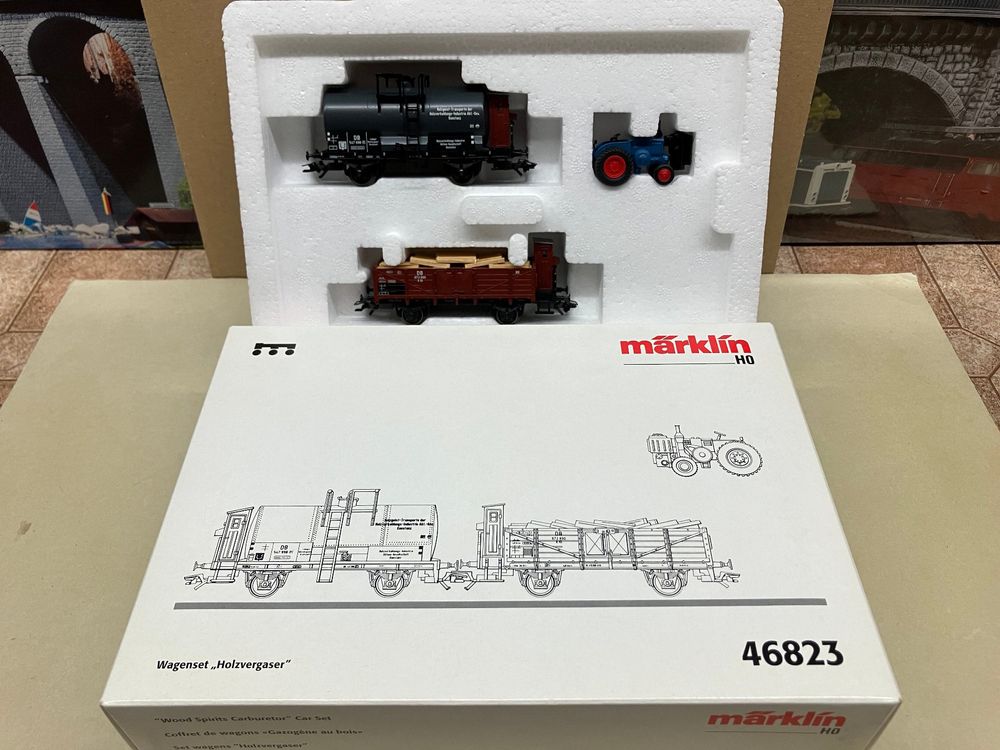 Märklin 46823 Wagenset "Holzvergaser" DB, H0 WS (Neu (gemäss ...