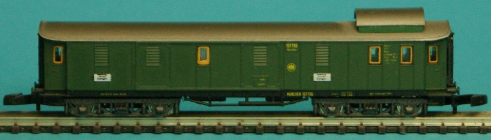 Märklin-Z SBB-Postwagen grün (Neu (gemäss Beschreibung)) in Killwangen ...