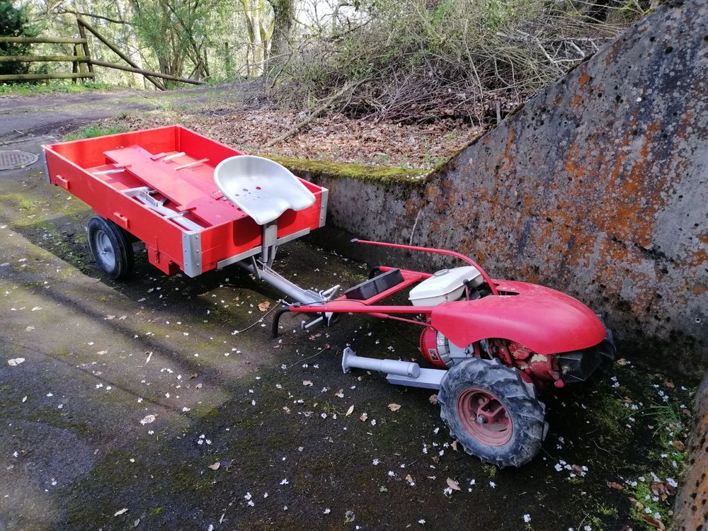 Bucher Motormäher / Einachser mit Anhänger / Honda Motor (Gebraucht) in Freienstein für CHF 320 ...