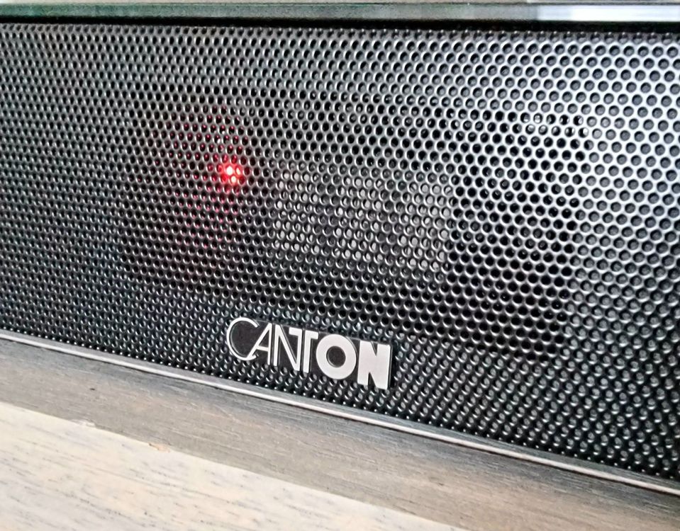 Schwarze Soundplate, Canton DM 101, Super Zustand (Gebraucht) in ...