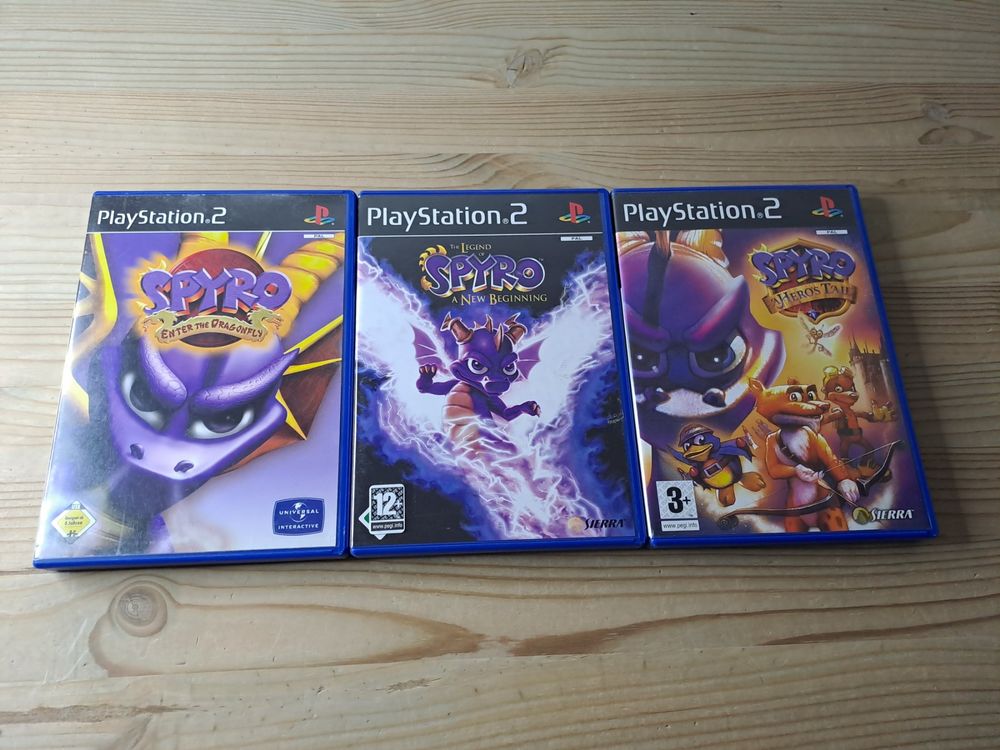 Spyro PS2 Sammlung: Dragonfly A Hero's Tail New Beginning | Kaufen auf ...