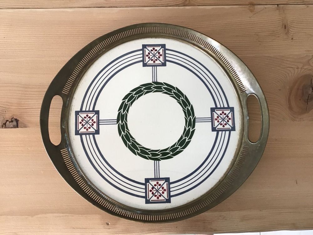 Servier Tablet Jugendstil | Kaufen auf Ricardo