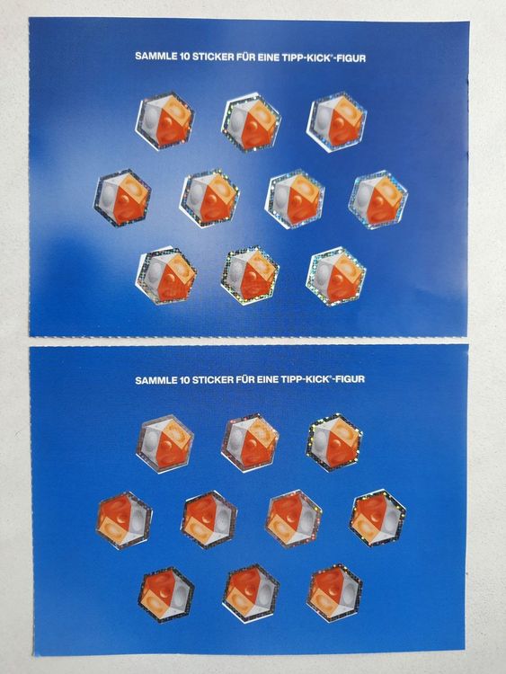 Tipp-Kick Mania Migros 20 Sticker | Kaufen auf Ricardo