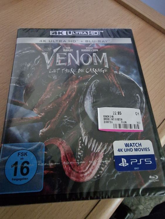 Venom Let There Be Carnage. Blu-Ray 4K UHD (Neu und originalverpackt) in Lyssach für CHF 15 ...