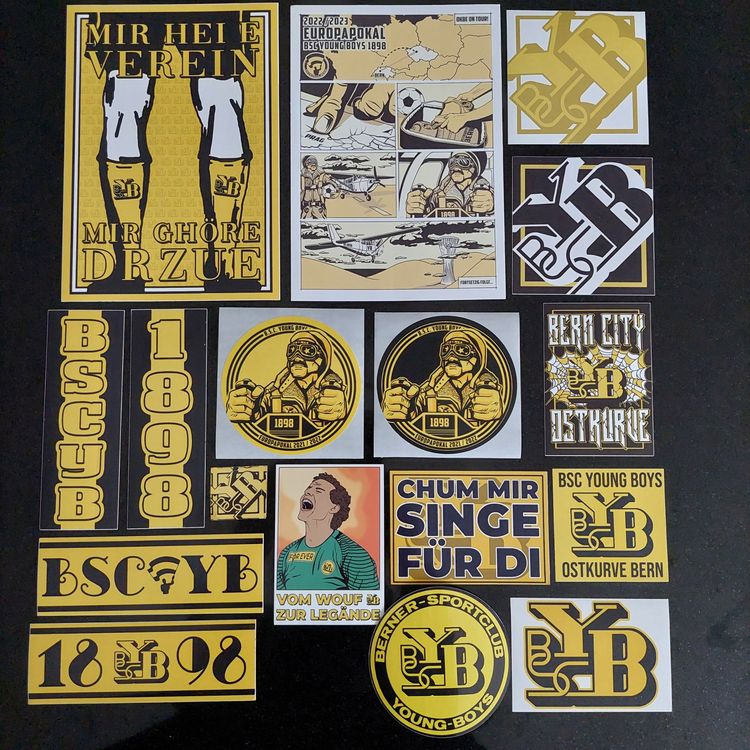 BSC YB FAN STICKER ! | Kaufen auf Ricardo