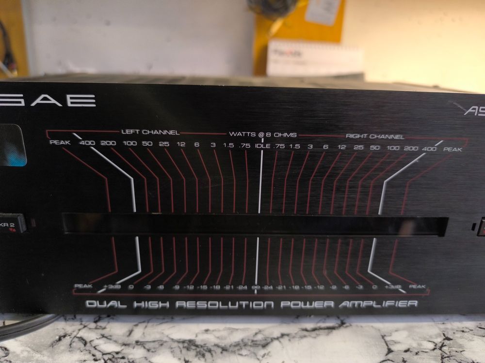 SAE A502 Dual High Resolution Power Amplifier Vintage Top! (Gebraucht) in Altwis für CHF 159 ...