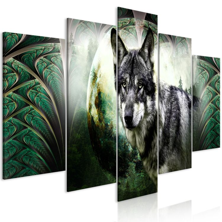 XXL Wandbild Wolf Natur NEU | Kaufen auf Ricardo