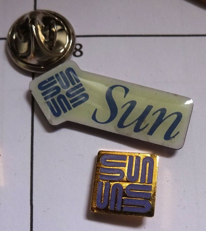 2 Pin Sun (Gebraucht) in Utzenstorf für CHF 1 – mit Lieferung auf Ricardo kaufen