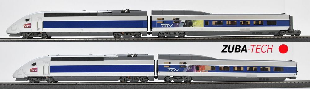 Trix 22364 Hochgeschwindigkeitszug TGV POS SNCF GS mit OVP (Gebraucht ...